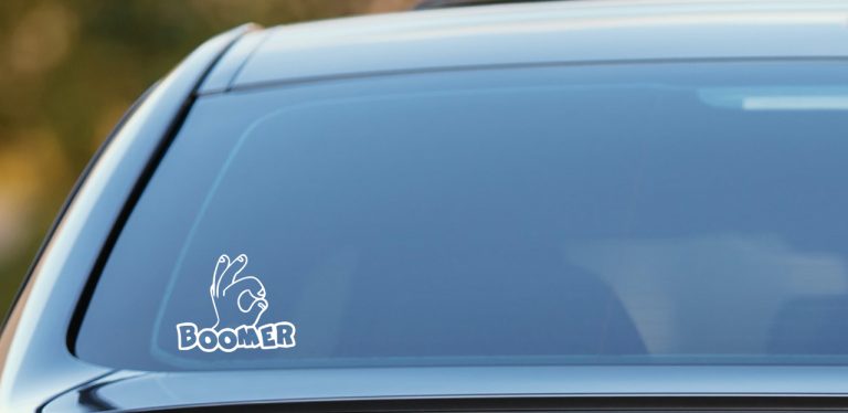 OK Boomer sticker - Elysiumology